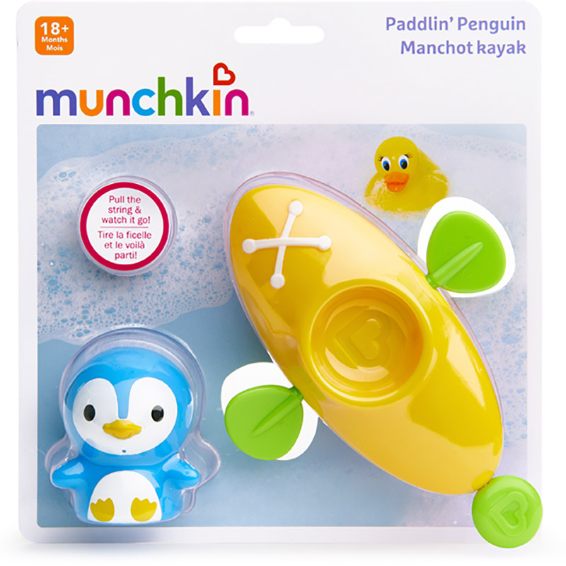 Munchkin Paddling Penguin Bath Toy - Hometrends Baby & Kids